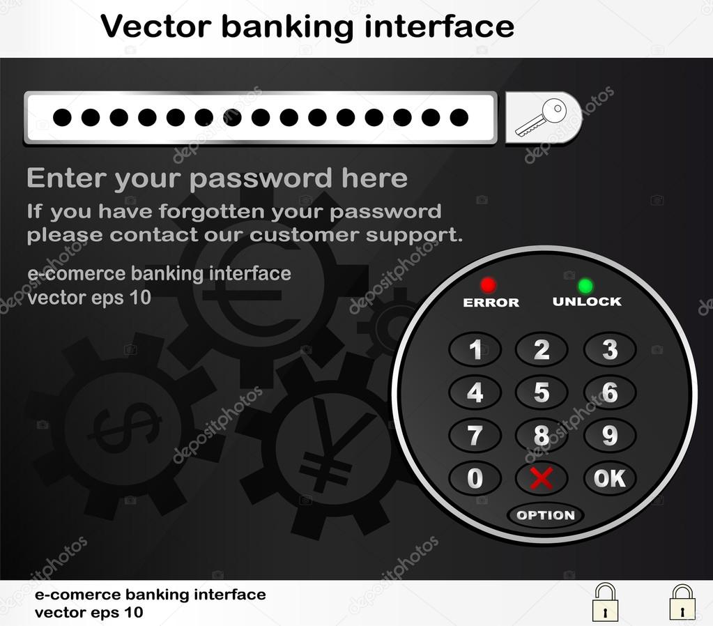 Internet banking Stock Vector by ©Rimis164 39372099