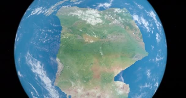 Supercontinent Vaalbara Earth Planet Moon — Stock Video © ianm36 #552605472