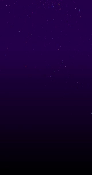 Confetti Explosion Party Background Loop Vertical — Stock Video ...