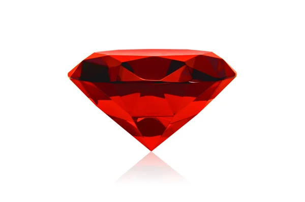 Red diamond on background — Stock Photo © nirutdps #29227039
