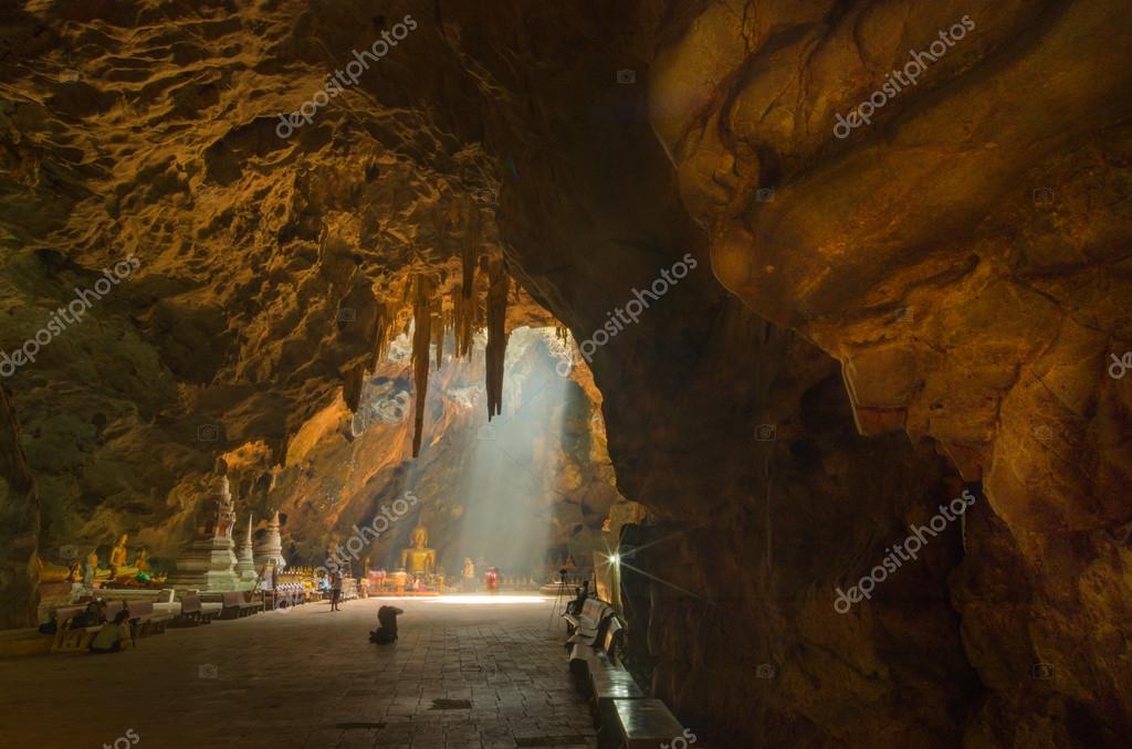 Sun light in a cave — Stock Photo © nirutdps #31232723
