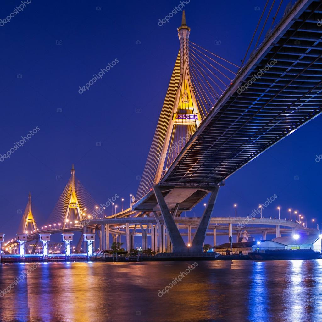 Large bridge. — Stock Photo © nirutdps #37186489