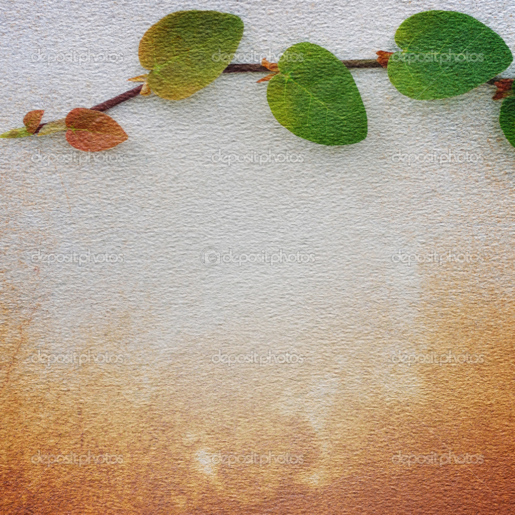 Paper texture with ivy. Stock Photo by ©nirutdps 43969879