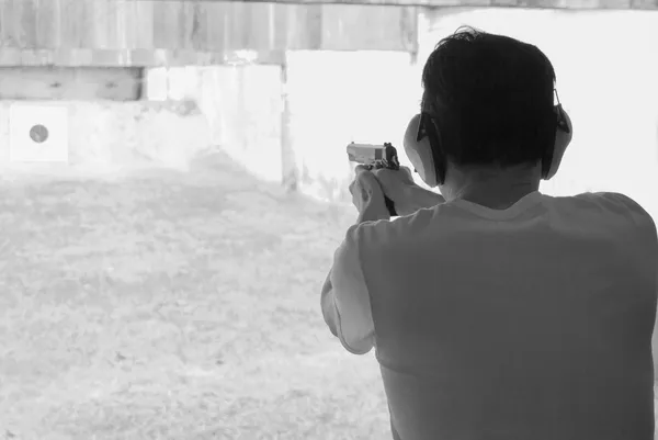 Man shooting - Stock Image - Everypixel