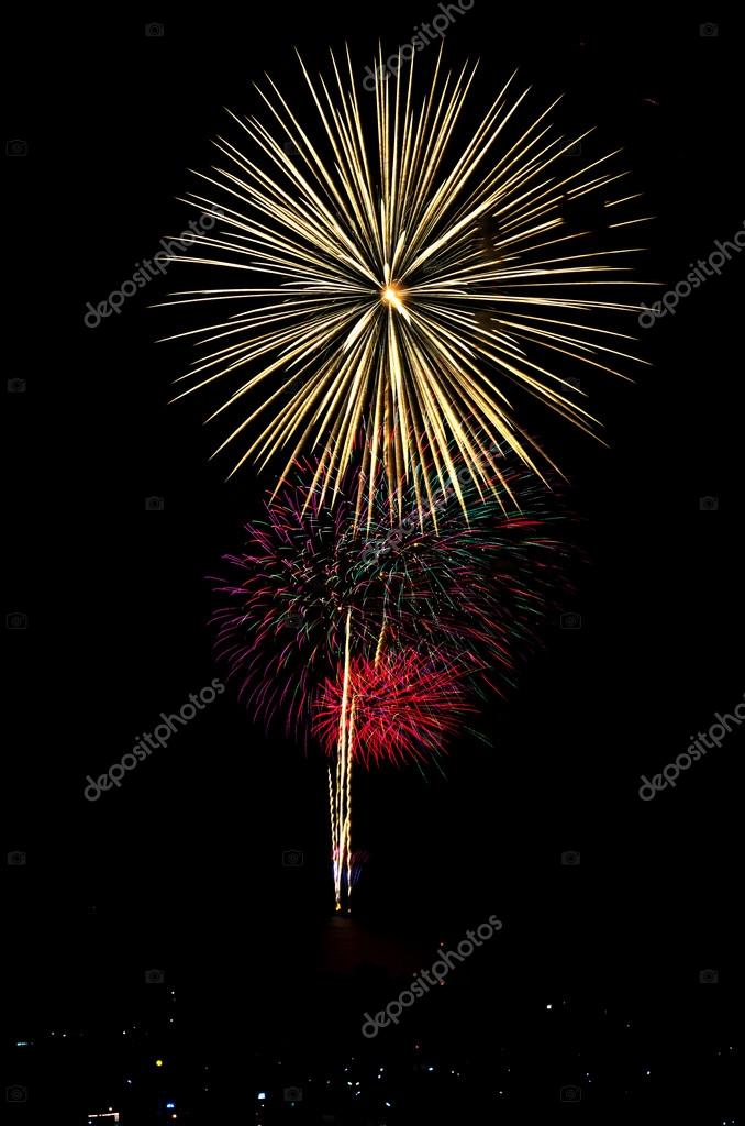 Firework Stock Photo by ©nirutdps 43993663
