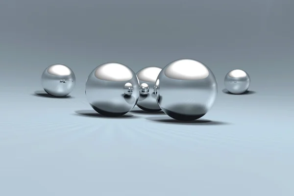 3D Chrome Ball Stock Photo by ©PixelEurope 12583028