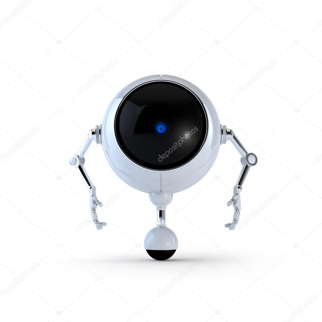 3D Illustration of Robot — Stock Photo © PixelEurope #19635759