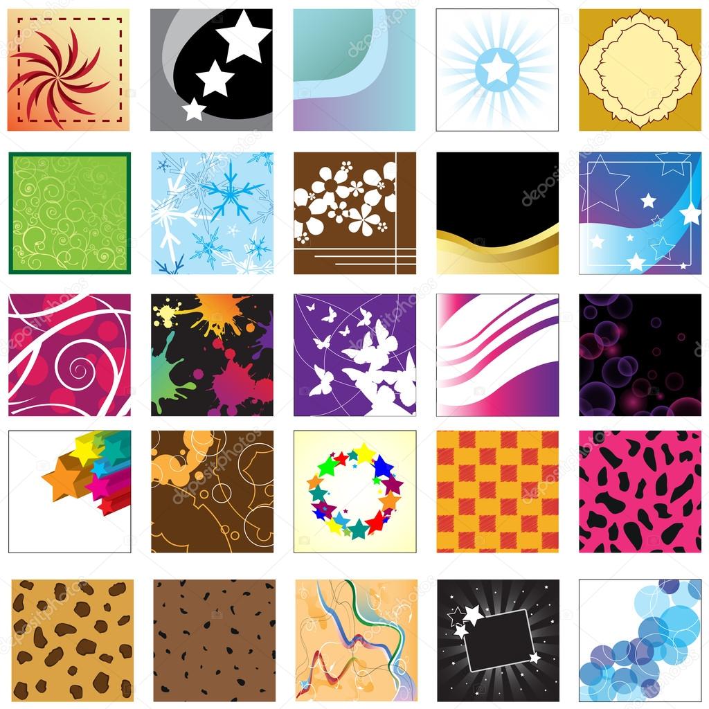 Vector Backgronds Designs Stock Vector Image by ©Elinnet #12485313