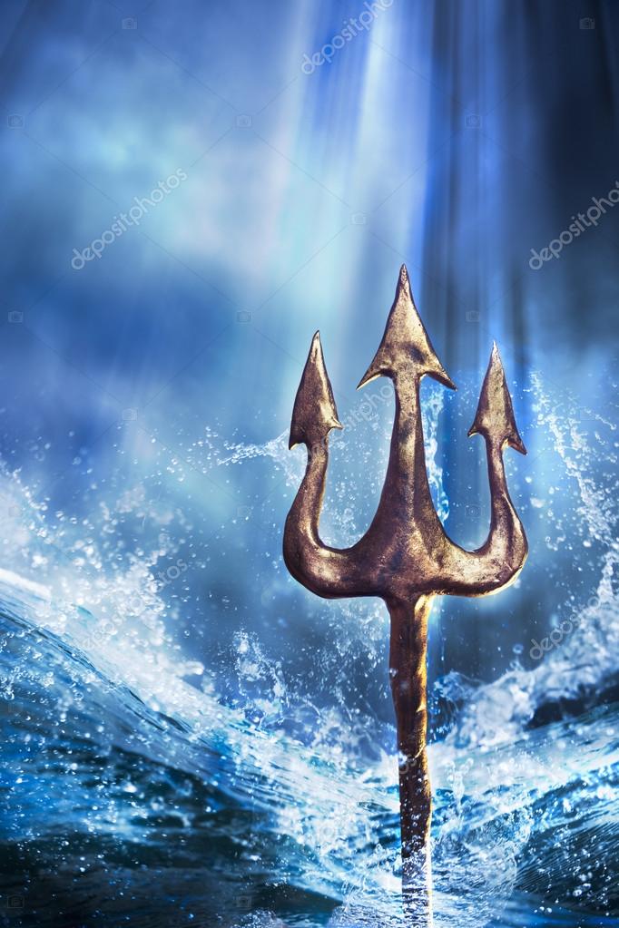 Poseidon's Trident — Stock Photo © fergregory #38079981