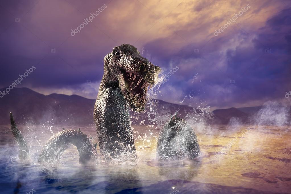 Loch Ness Monster — Stock Photo © fergregory #38080069