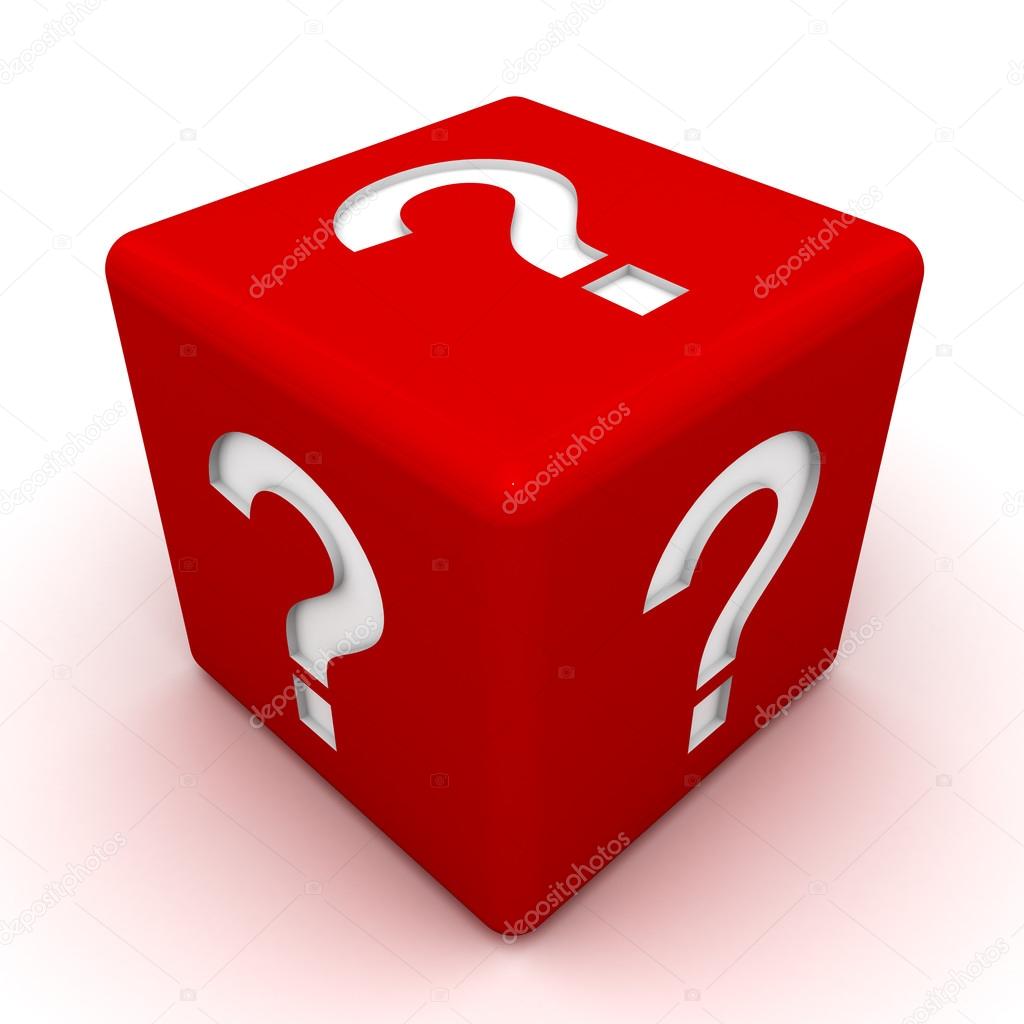 Question Mark Dice Stock Photo by ©3dconceptsman 12629234