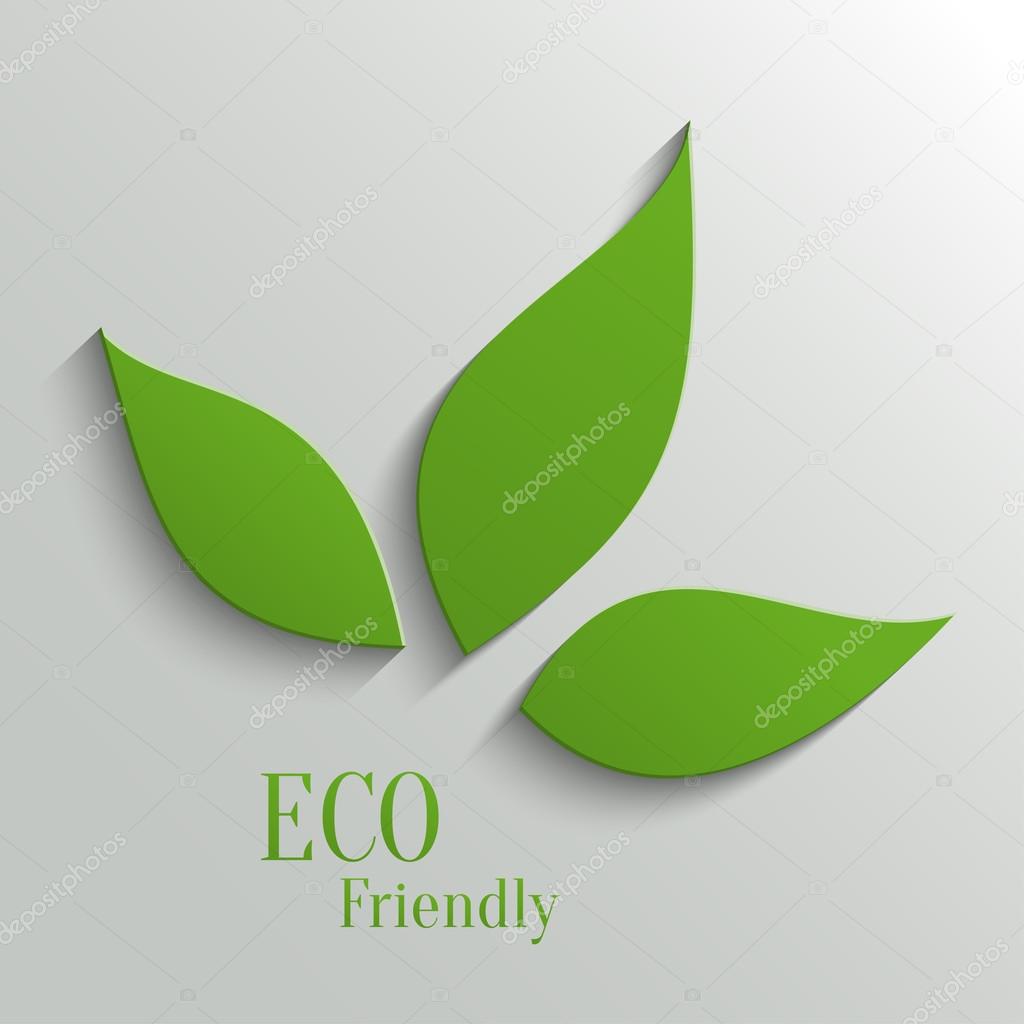 Eco friendly background Stock Vector by ©okumer 23961875