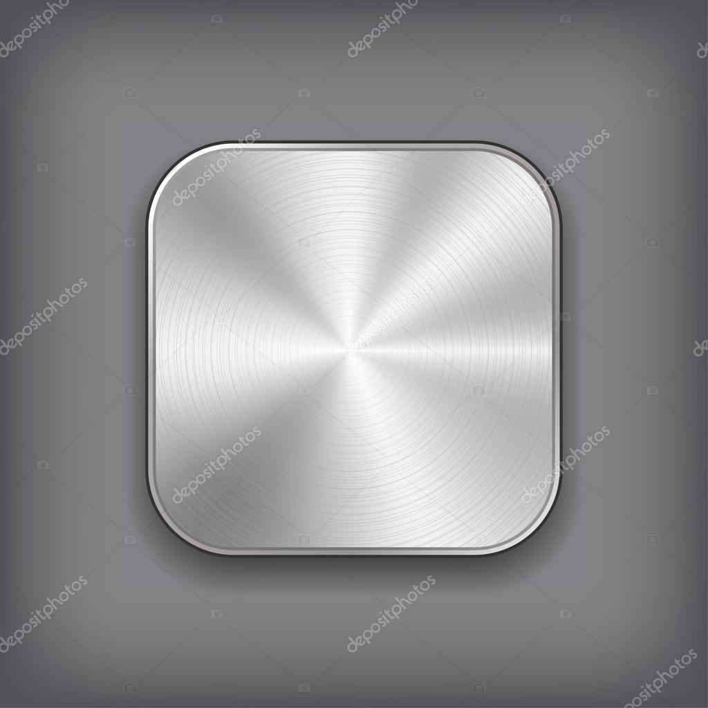 App Metal Icon. Stock Vector by ©okumer 26467597