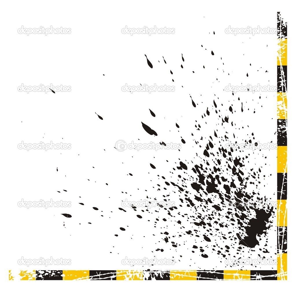 Warning zone theme splash — Stock Photo © chandrabhendot #13449419