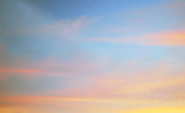 Pale sunset sky with pink — Stock Photo © dovapi #125733576