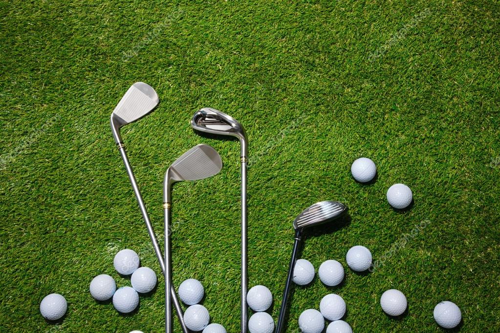 Golf clubs and balls — Stock Photo © ViewStock #37185427