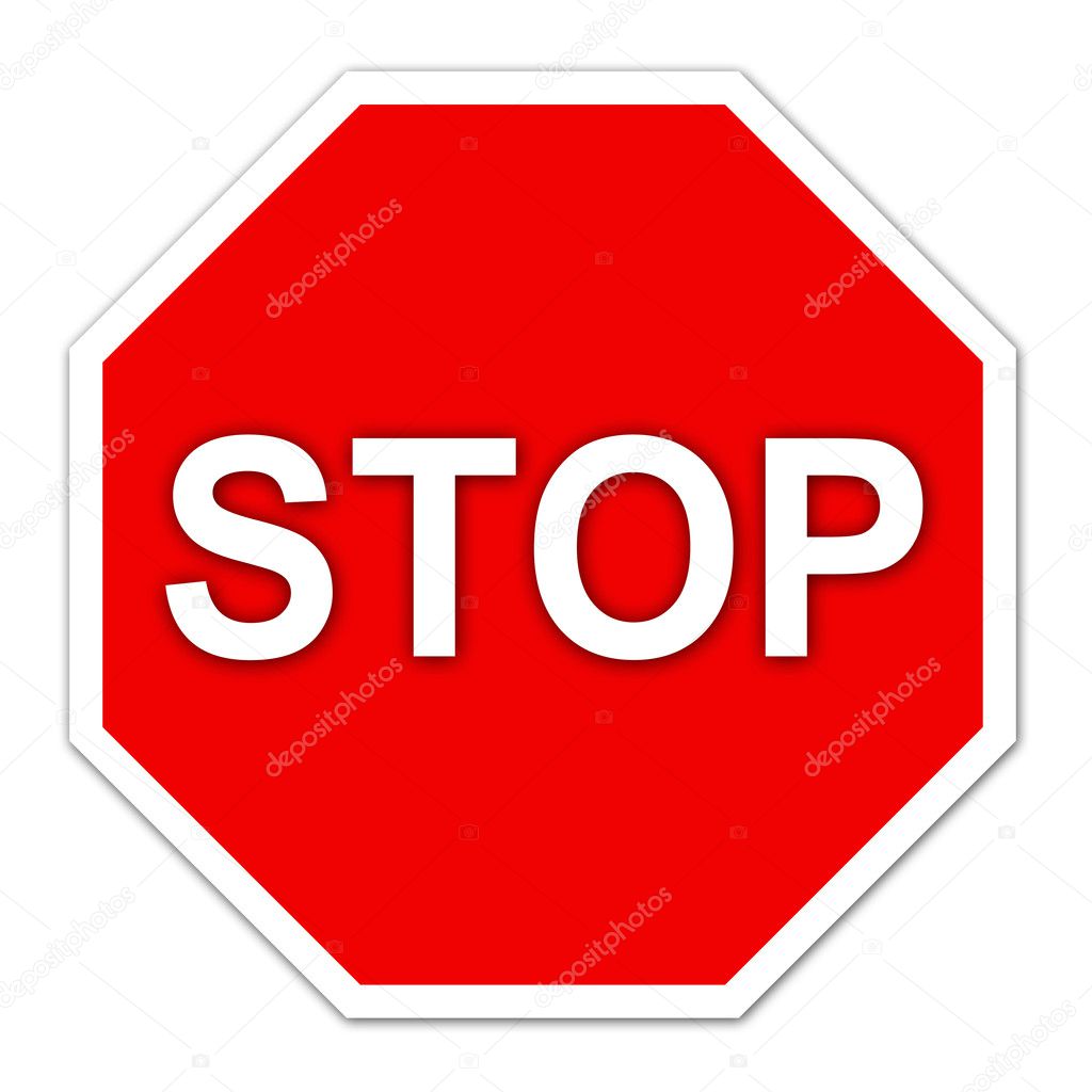 Stop sign Stock Photo by ©geargodz 26528723
