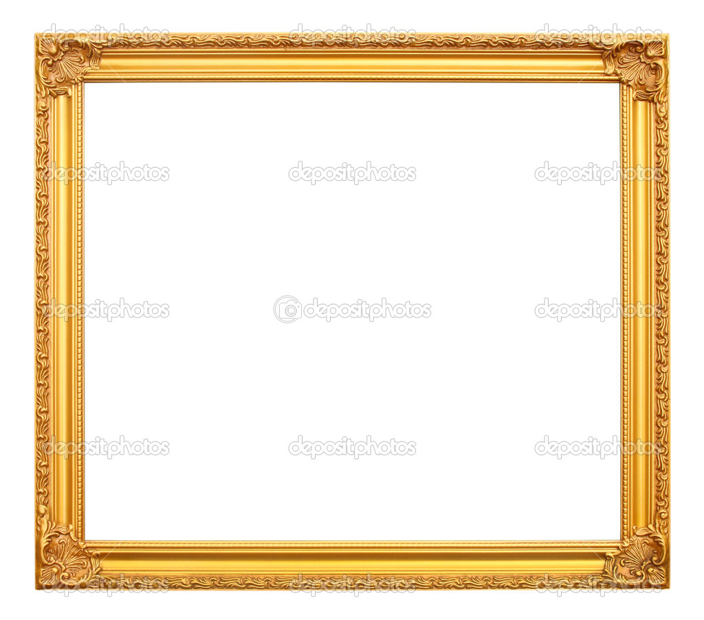 Golden picture frame Stock Photo by ©geargodz 26743333