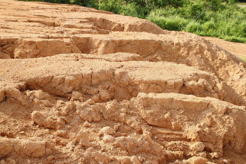Clay soil at countryside Stock Photo by ©geargodz 26748619