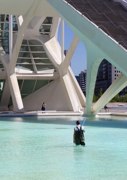 Maintenance Work in a Pool - Stock Image - Everypixel