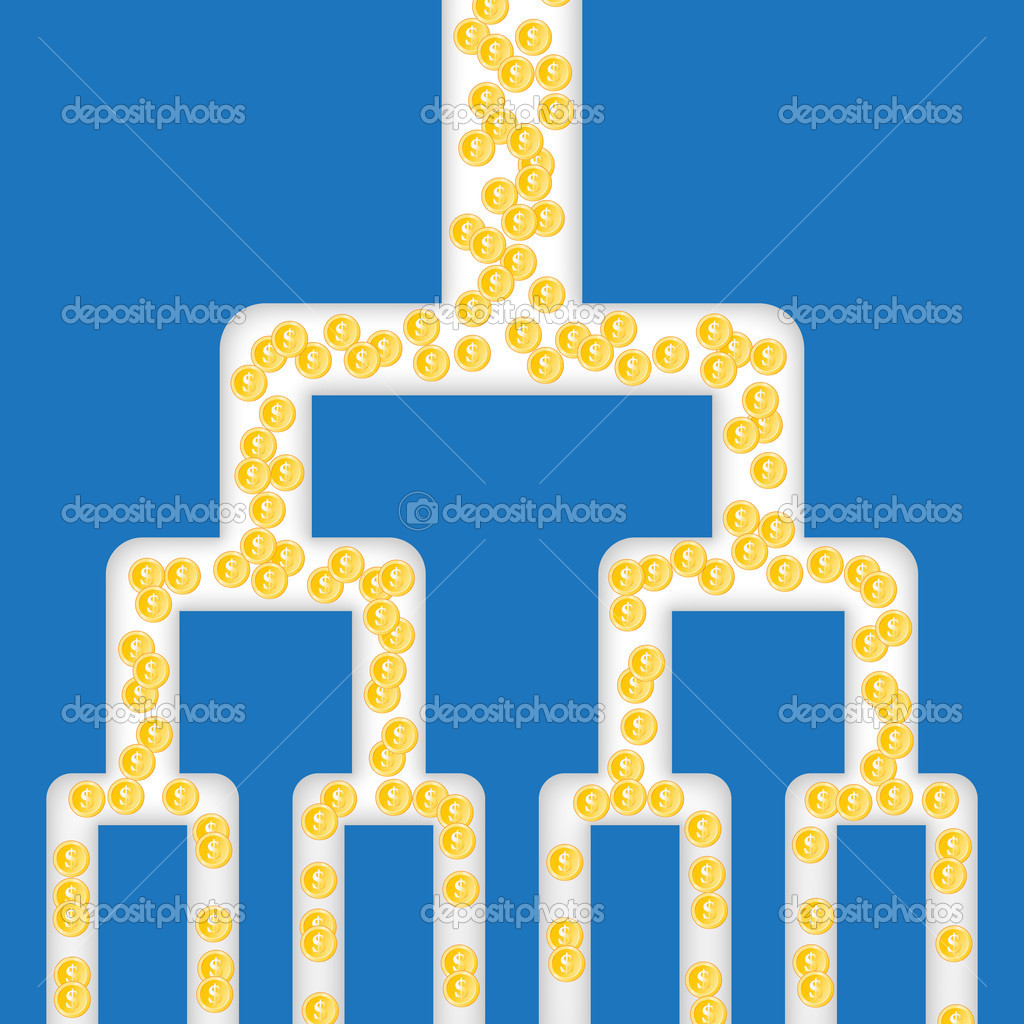 Money Distribution Stock Vector Image by ©herminutomo #15356023