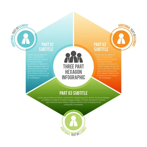 ᐈ 3 part infographic stock vectors, Royalty Free three part infographic ...