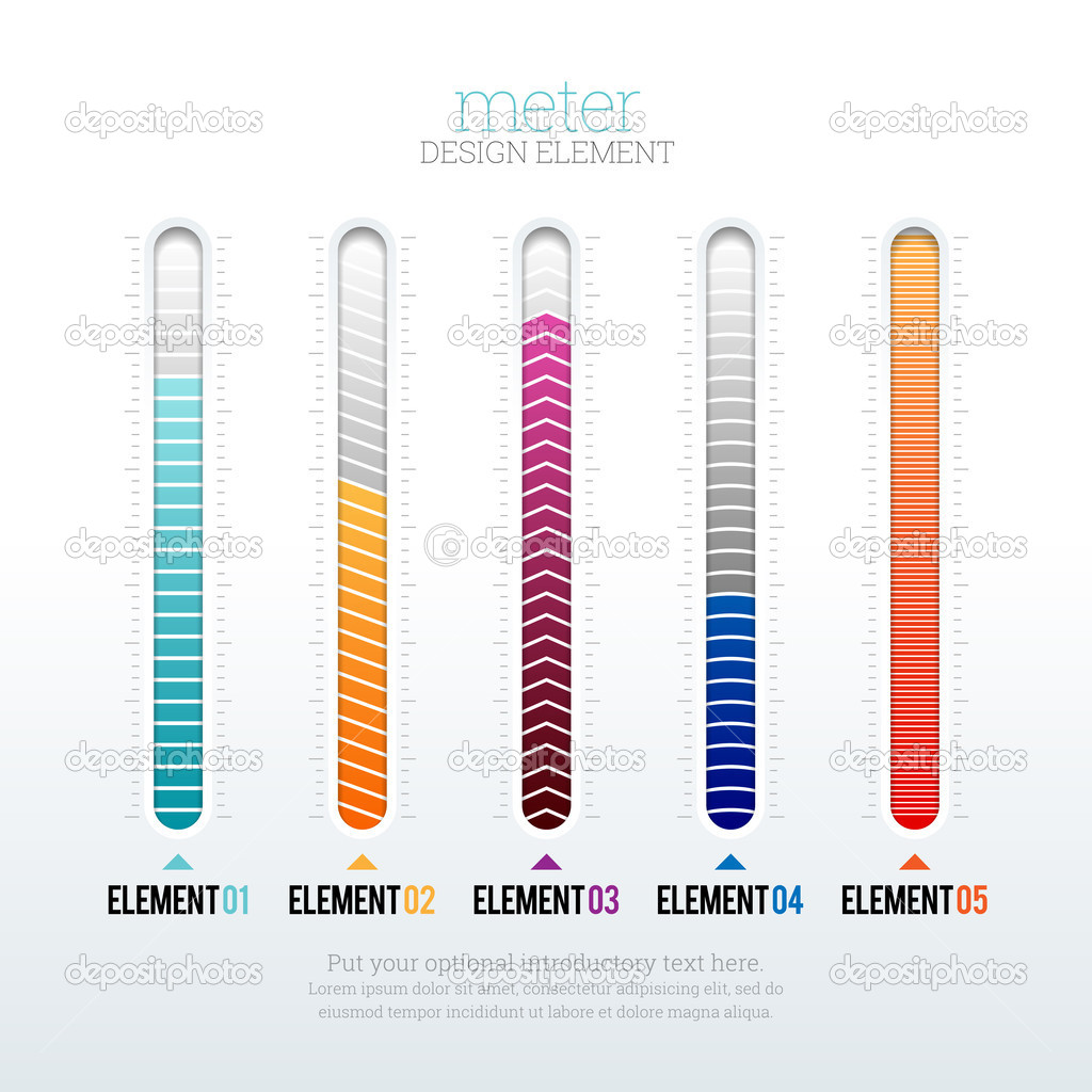 Meter Design Element Stock Vector by ©herminutomo 51704281