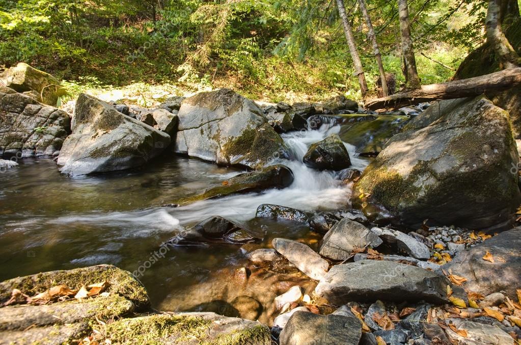 River in mountain forest Stock Photo by ©krketa 12213868