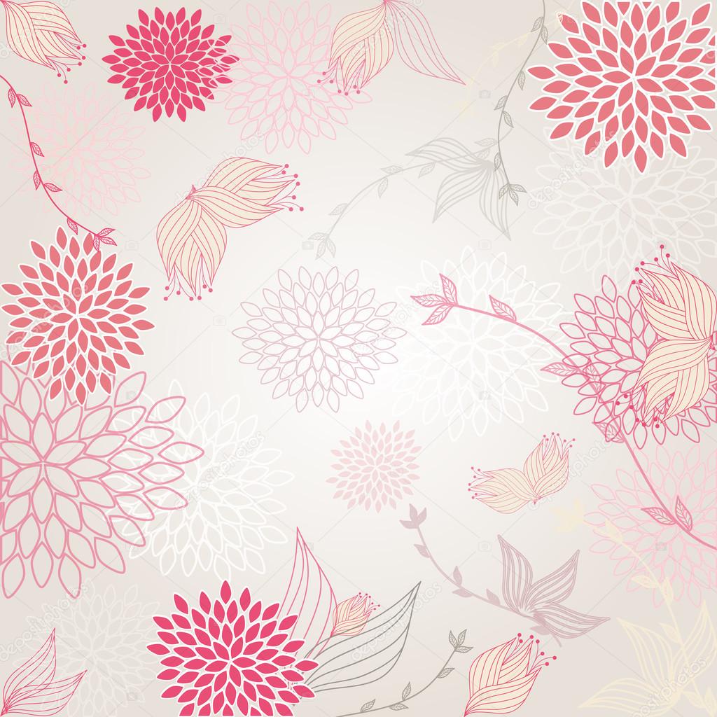 Flower background Stock Vector Image by ©AnaMOMarques #20729667