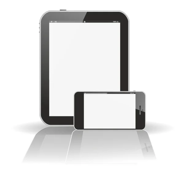 Set of mobile devices, smartphone, tablet pc, laptop Stock Photo by ...