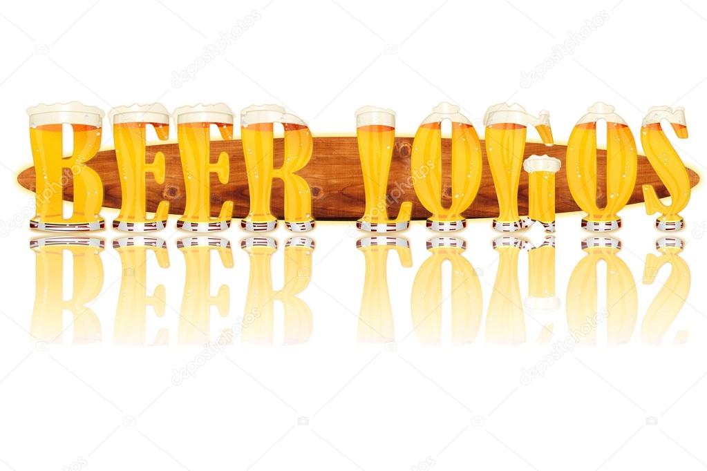 BEER ALPHABET letters BEER LOGOS — Stock Photo © multicanarias #29959067