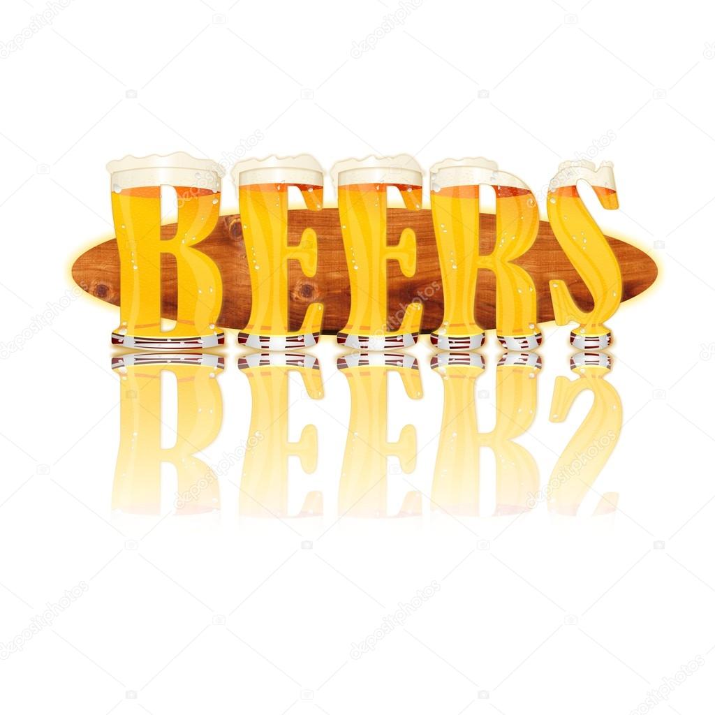 BEER ALPHABET letters BEERS Stock Photo by ©multicanarias 30057037