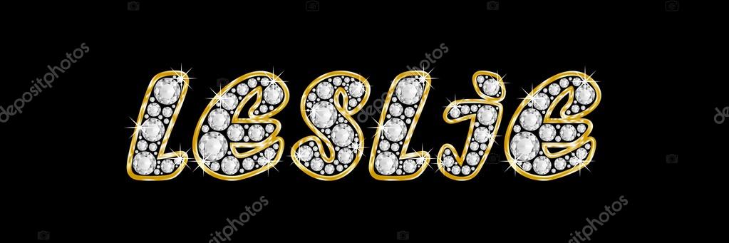 Leslie Name Design