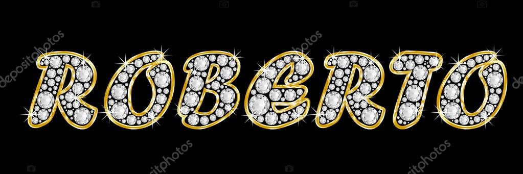 Roberto Name Drawing