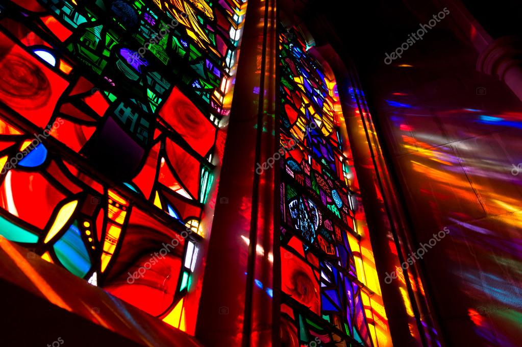 Stained glass window – Stock Editorial Photo © kzlobastov #31070139