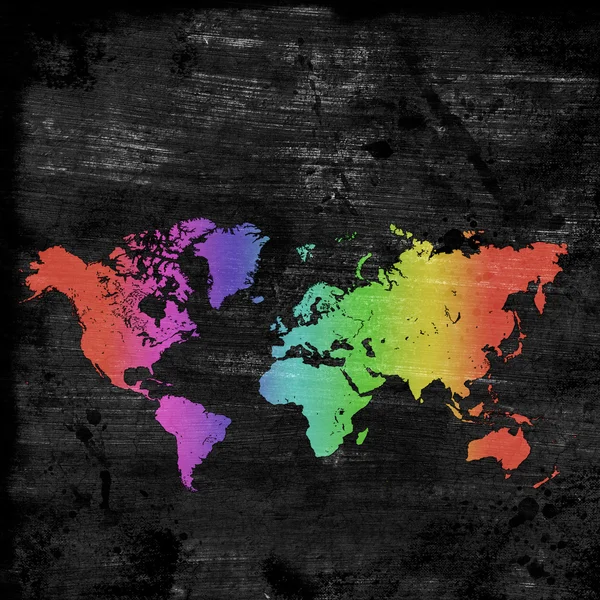 World map rainbow Stock Photos, Royalty Free World map rainbow Images ...