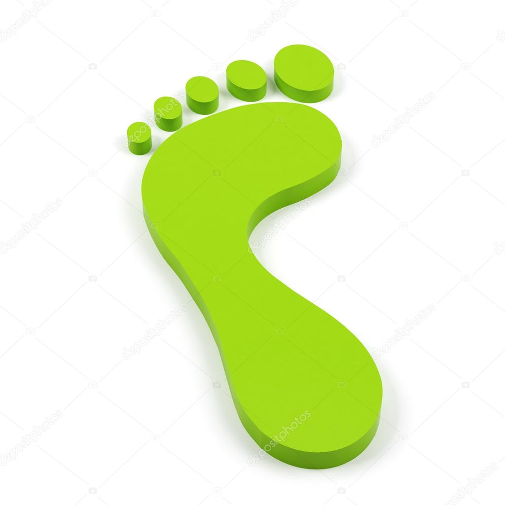 3d footprint. — Stock Photo © atavi #16271611