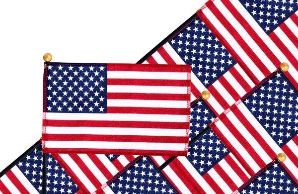 Miniature American flags background Stock Photo by ©krisrobin 44904457