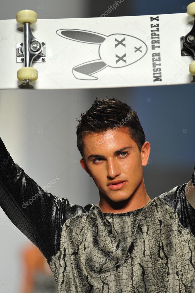 Model at Mister Triple X show – Stock Editorial Photo © fashionstock ...