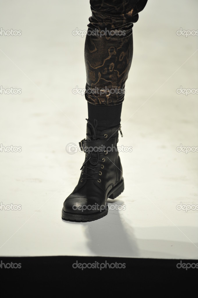 Model at Mister Triple X show — Stock Editorial Photo © fashionstock ...