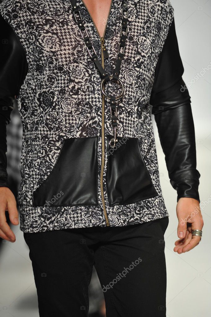 Model at Mister Triple X show — Stock Editorial Photo © fashionstock ...