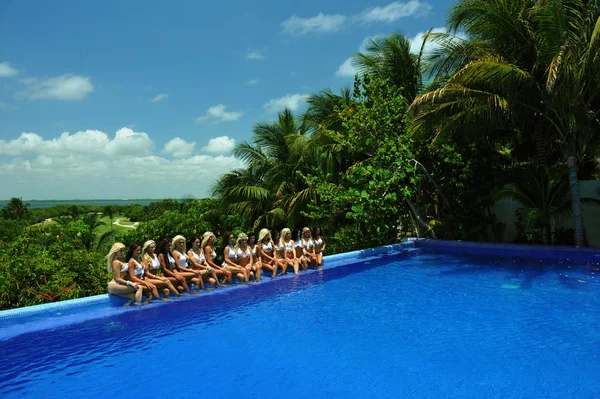 Models At International Bikini Model Search Stock Image Everypixel