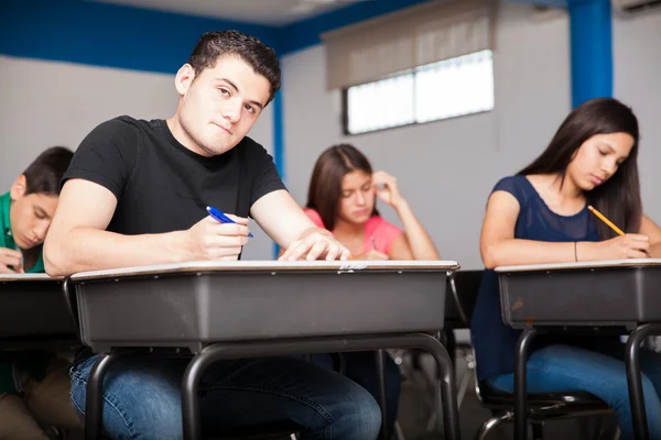 Taking an admission test - Stock Image - Everypixel