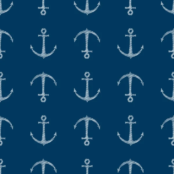 Vector anchors pattern Stock Vector Image by ©sntpzh #29285213