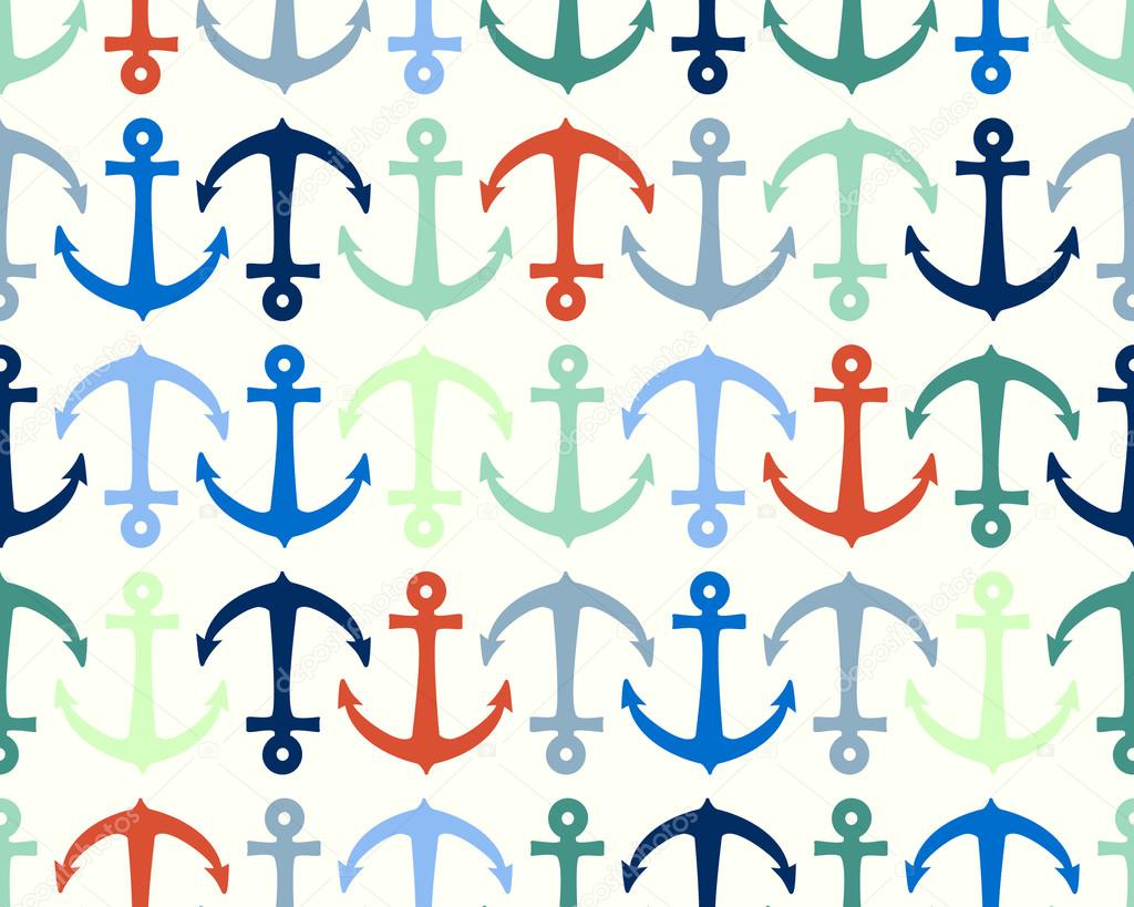 Colorful Anchor Wallpaper