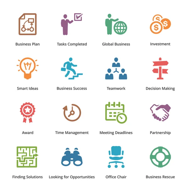 Iconos de planeacion Imágenes Vectoriales, Gráfico Vectorial de Iconos ...