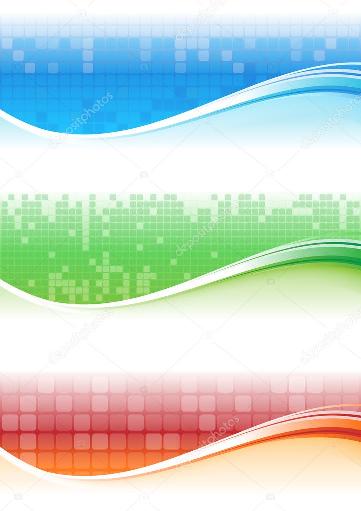 Pixel Banner Stock Vector Image by ©dynamic #21348431