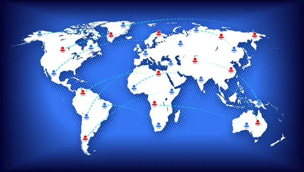 World Map Stock Vector Image by ©dynamic #24089197