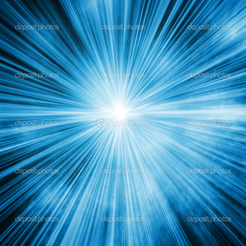 Blue light burst background — Stock Photo © merrydolla #30684473