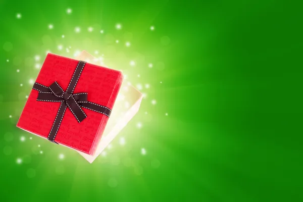 Open magic gift box Stock Photo by ©Elena Schweitzer 7596166